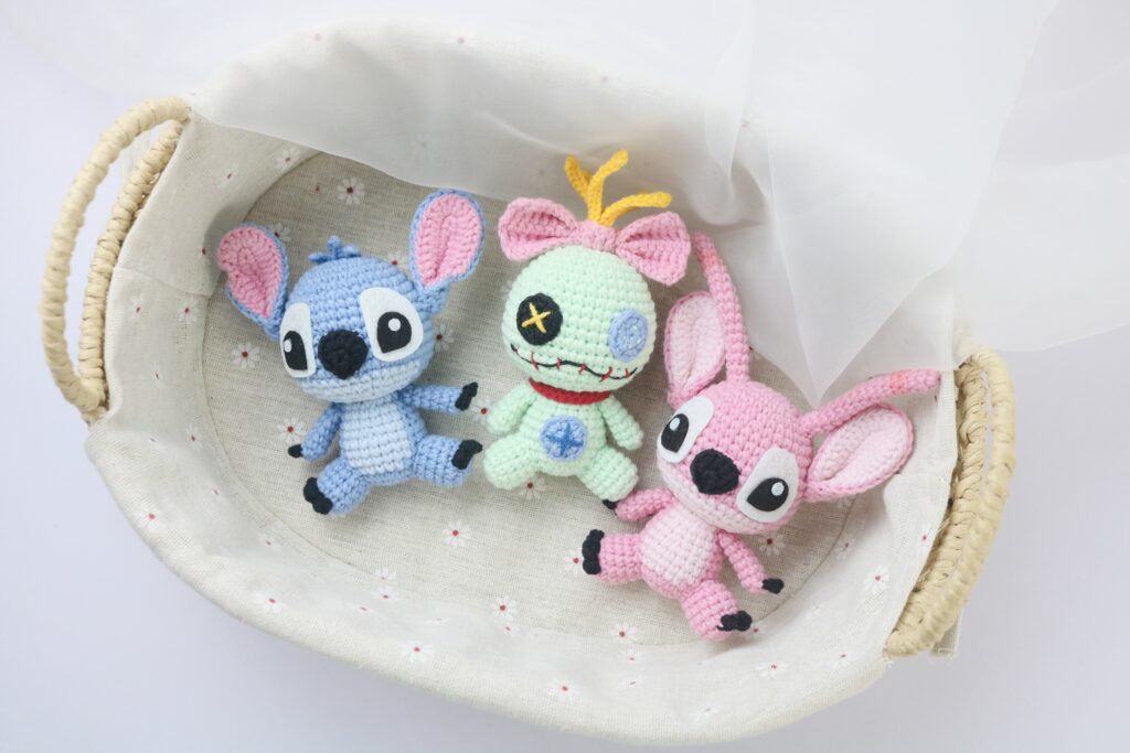 Bundle 3 PDF files-Digital STITCH, SCRUMP and LILO Angel crochet ...