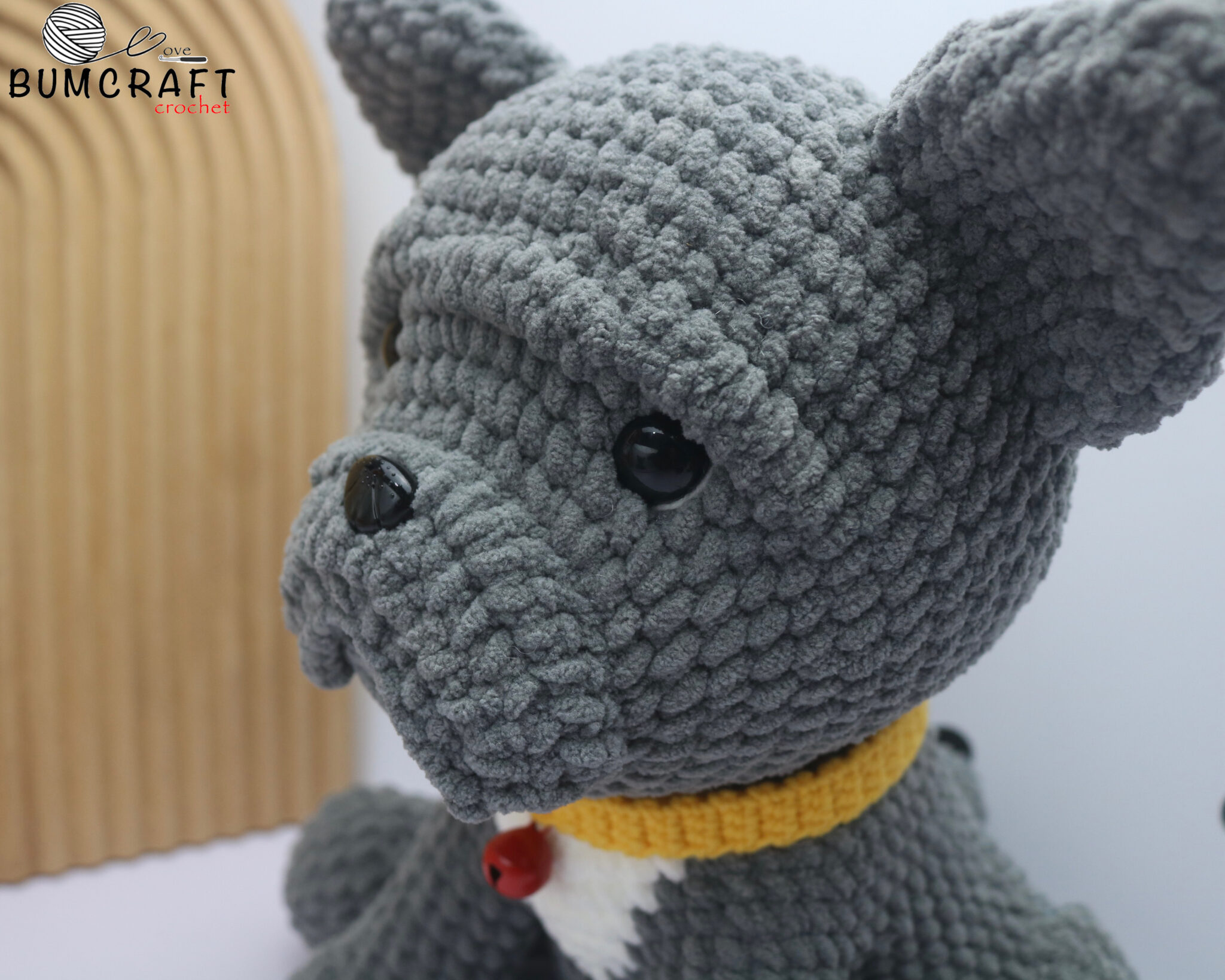 French Bulldog Crochet PDF Pattern – Easy Amigurumi Frenchie Tutorial ...